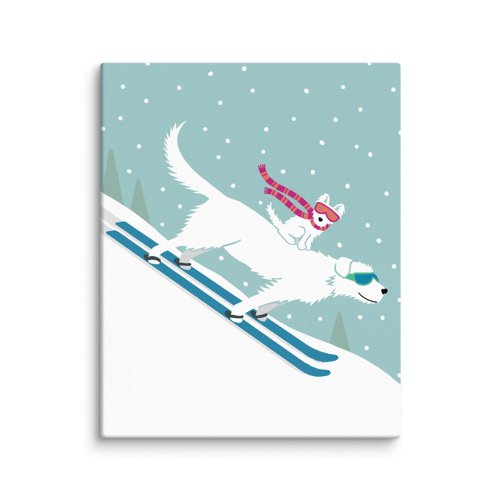 Westie Ride – Artwork by Elise Holmes of Ketsol