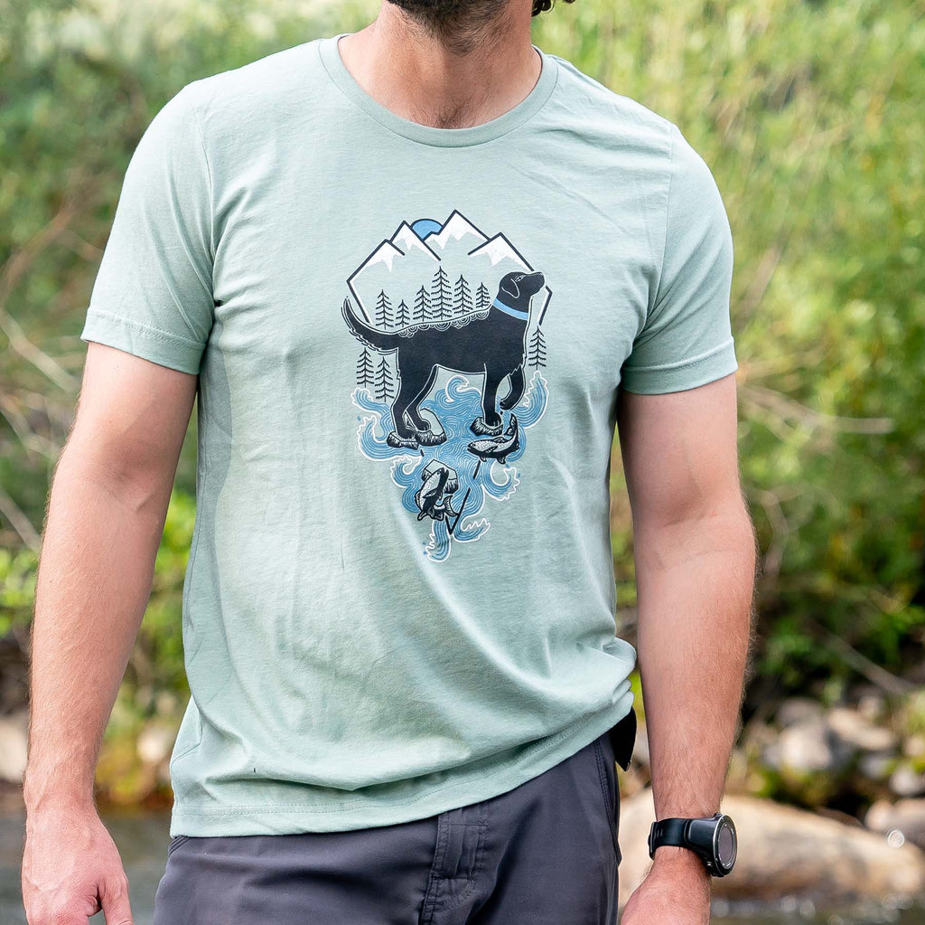 Labrador Crew T-shirt | Sage – Ketsol