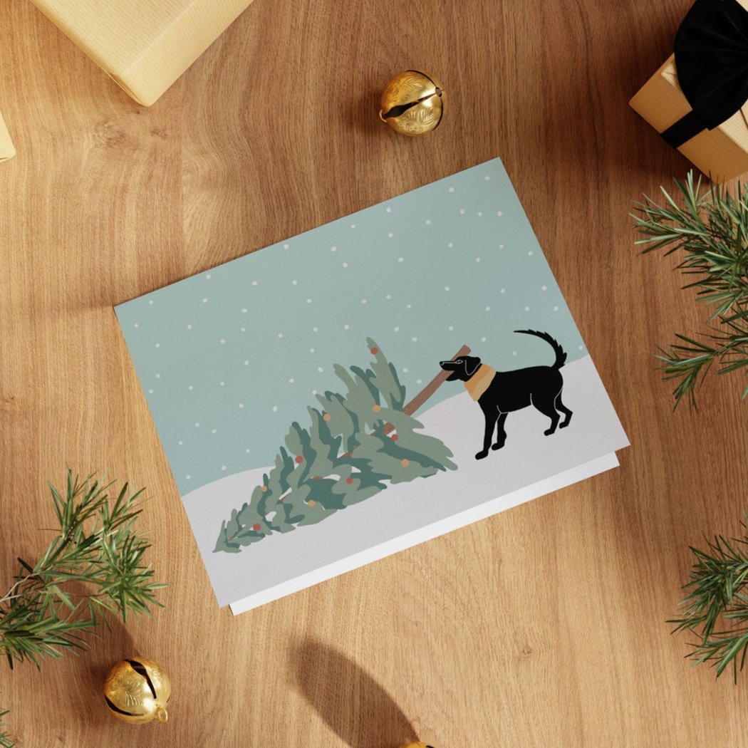 I Found A Stick Greeting Card – Ketsol