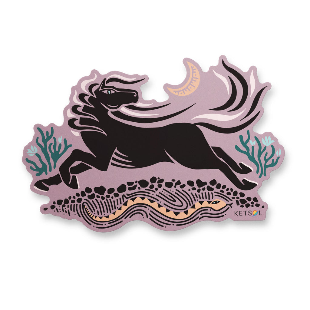 Stallion Sticker