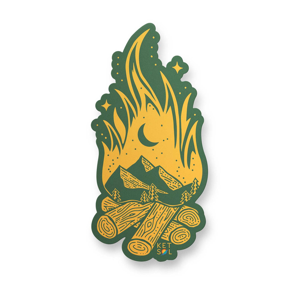 Campfire Sticker – Ketsol