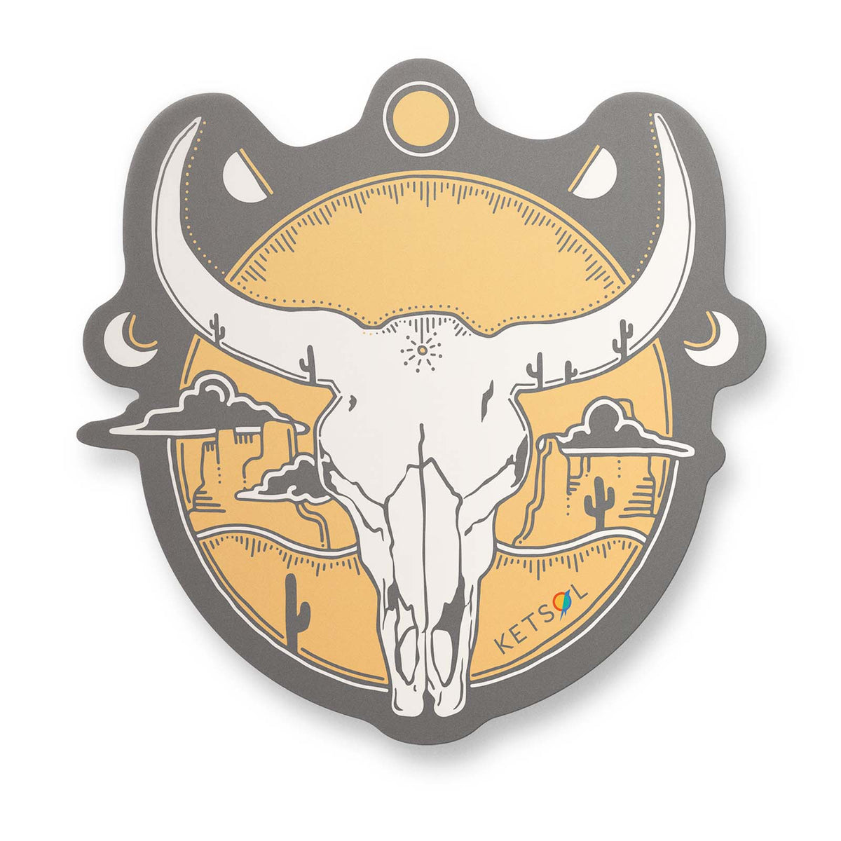 Desert Skull Sticker – Ketsol