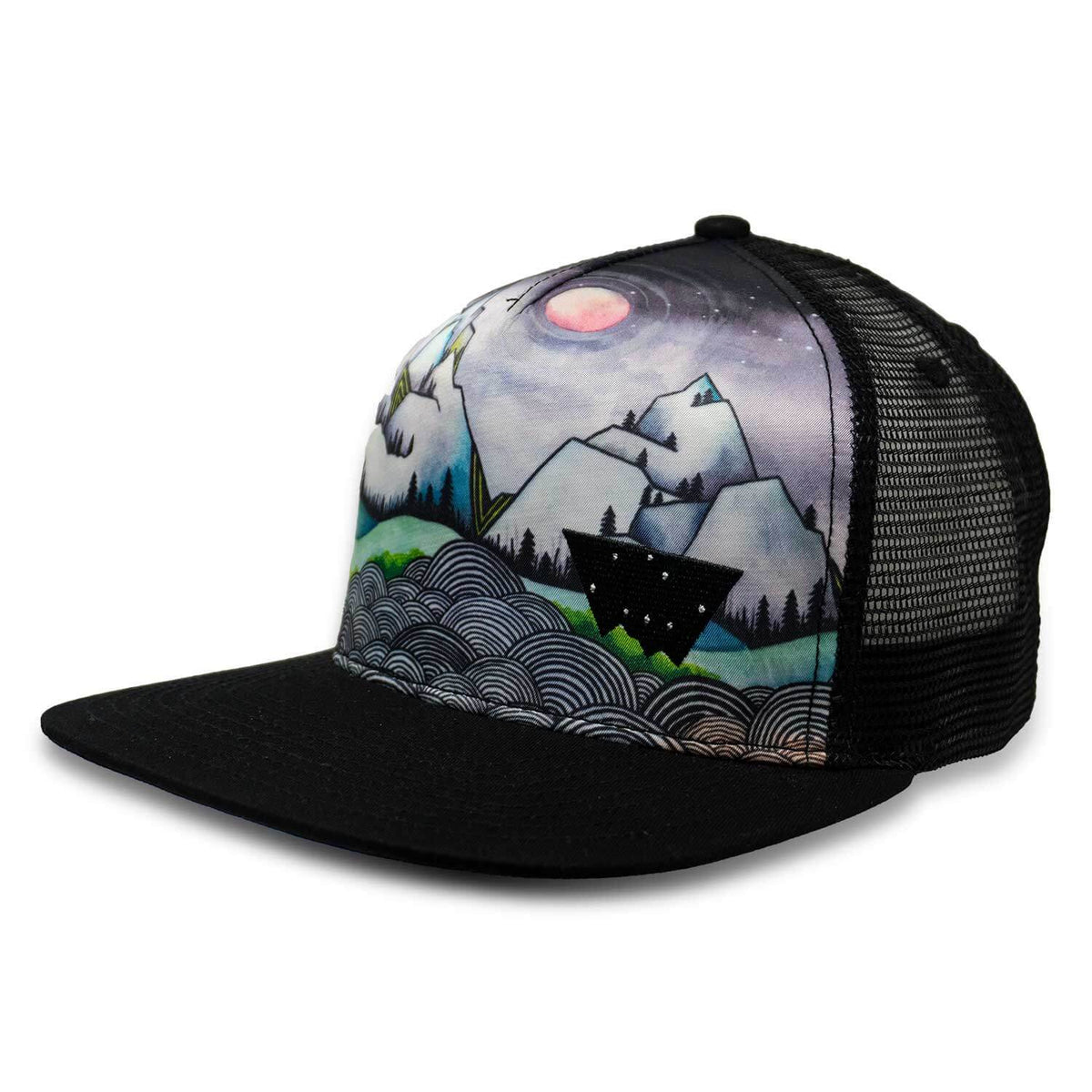 Minaret Mountain Hat | Black – Styled Headware from Ketsol